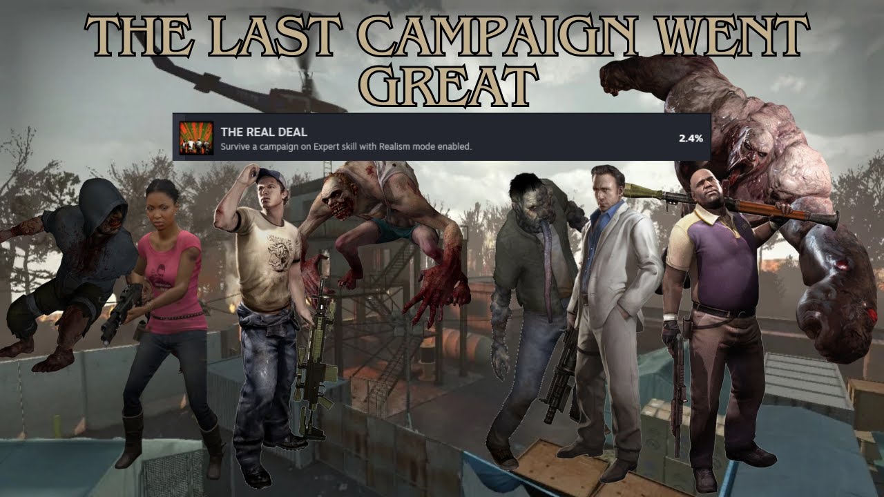 The last campaign went great. Expert Realism Cold Stream. - YouTube