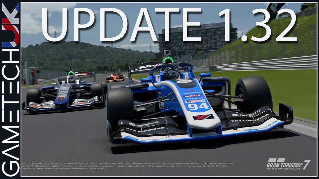 GT7 - Update 1.32 (Super Formula/XJ220/Track Update) - YouTube