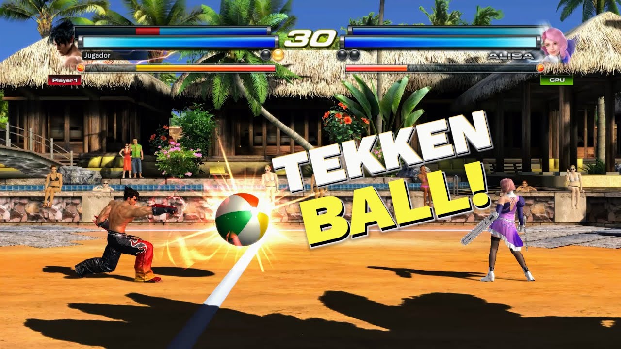 Tekken Tag Tournament 2 Jun and Jin - Tekken Ball - YouTube