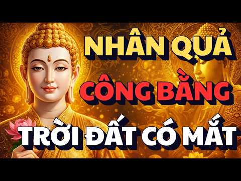 LỜI PHẬT DẠY: LUẬT NHÂN QUẢ - CÔNG BẰNG | TRỜI ĐẤT LUÔN CÓ MẮT