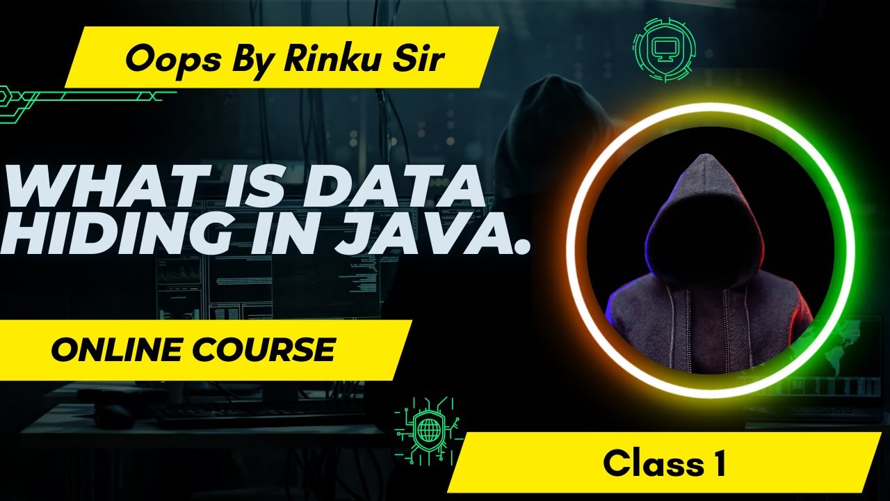 What is Data Hiding in Java. - YouTube