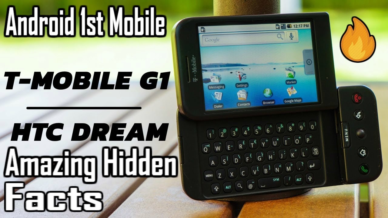 Amazing facts of android first mobile HTC Dream - YouTube