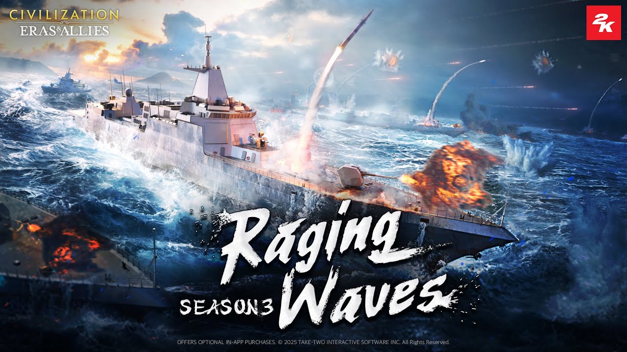 SEASON 3 Raging Waves Trailer | Civilization: Eras & Allies - YouTube