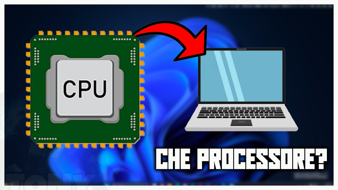 Come sapere che tipo di processore hai nel computer | TUTORIAL #cpu # ...