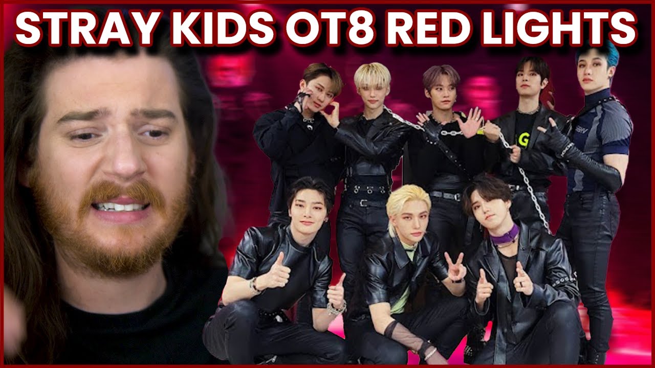 STRAY KIDS: Red Lights OT8 Performance REACTION! - YouTube
