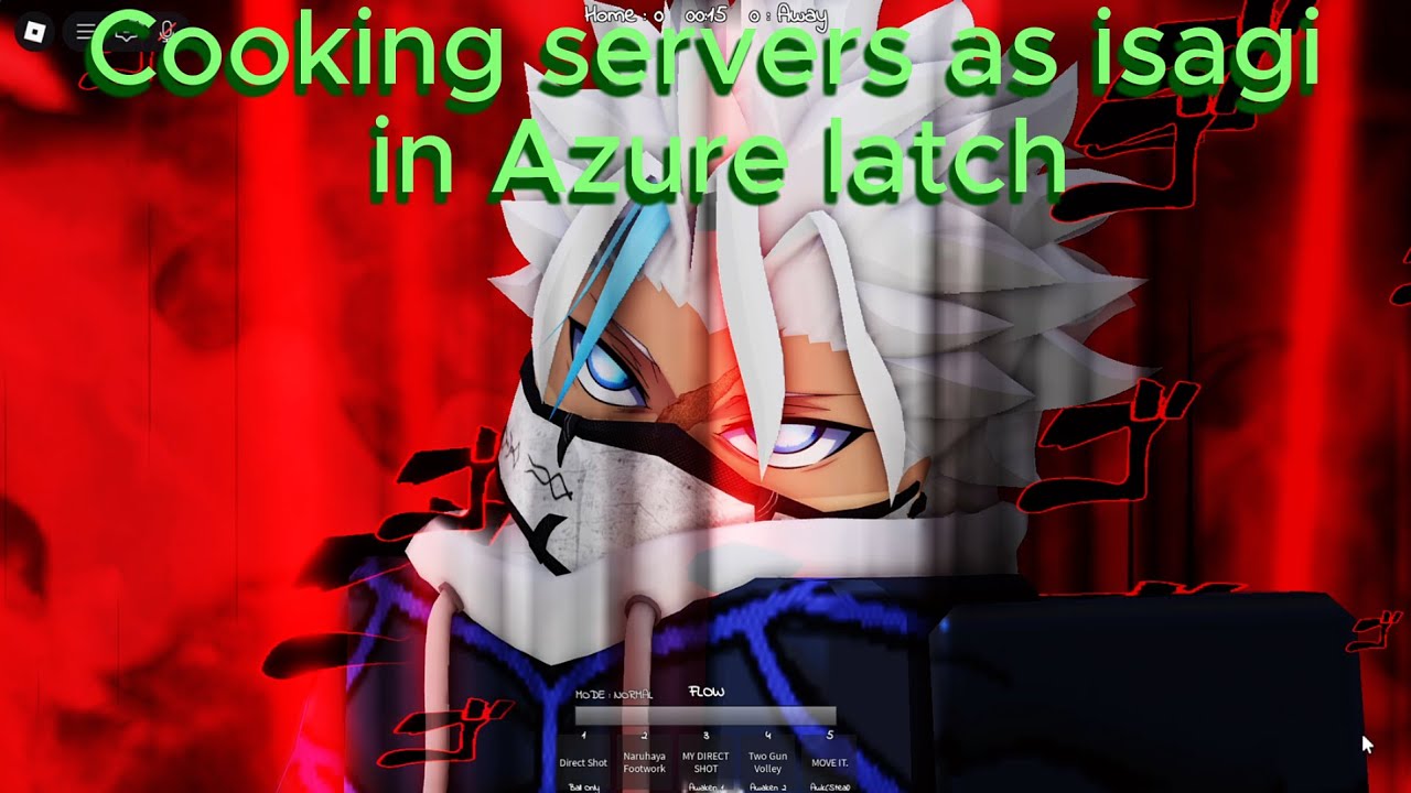Cooking servers as isagi in Azure latch #video #viralvideo - YouTube