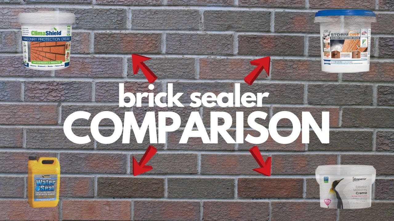 Brick Sealer/Waterproofer Comparison - YouTube