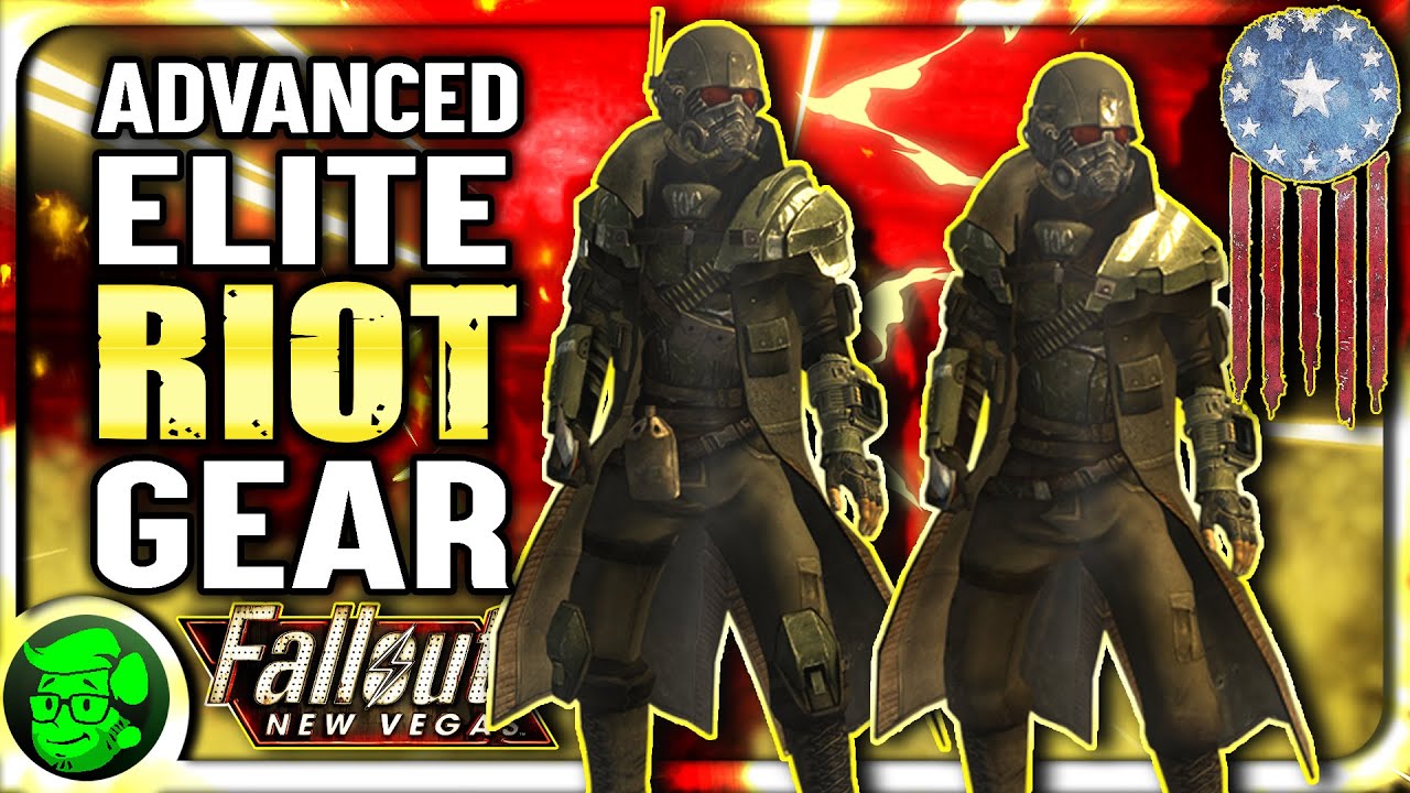 UNLEASH POWER: Elite & Advanced Riot Gear FNV Lonesome Road - YouTube