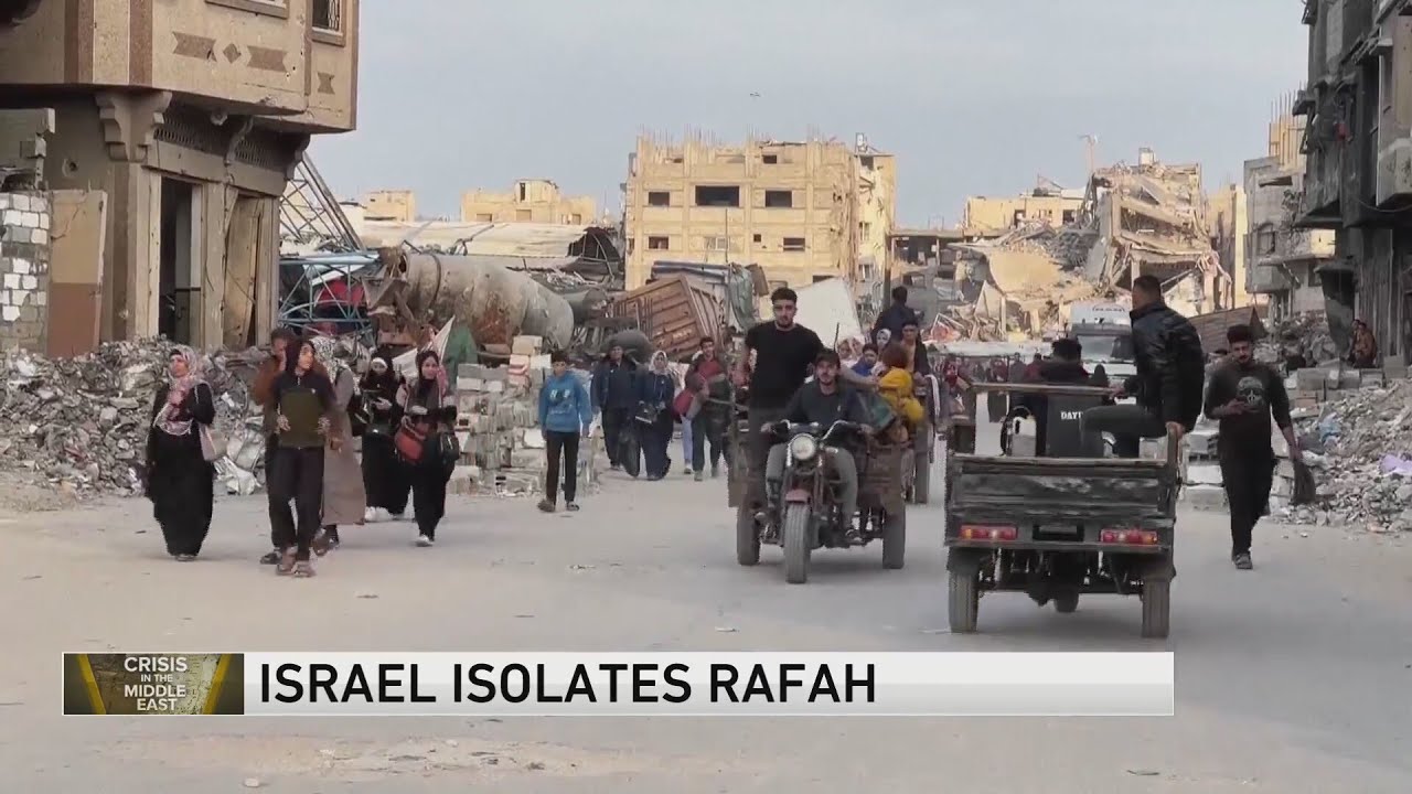 Israel cuts off Gaza’s southern city of Rafah and vows to ‘vigorously ...