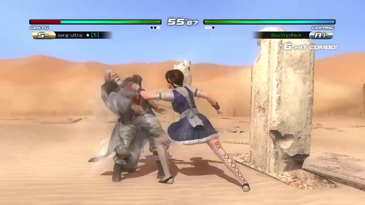 Играем в DOA5 LR / Playing DOA5 LR - YouTube