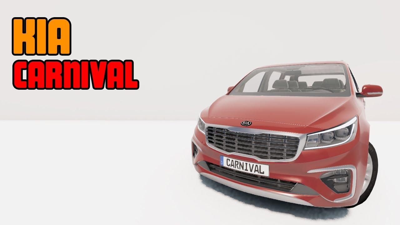 Мод Kia Carnival для BeamNG.drive - YouTube