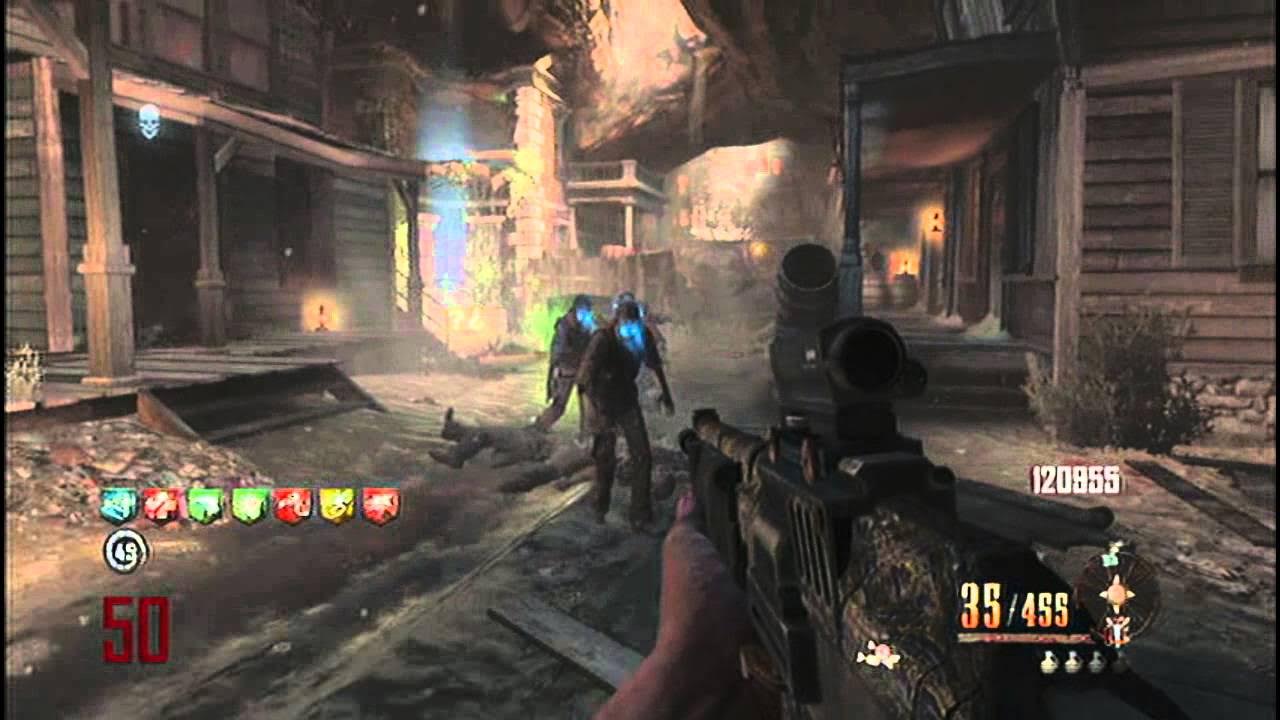 Buried Round 50 Gameplay! Black ops 2 Zombies. - YouTube