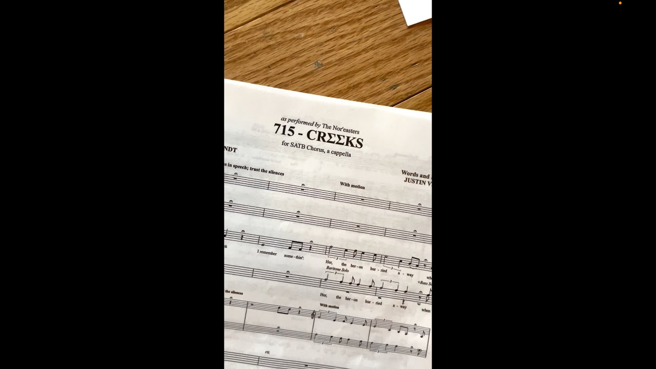 "715 - CREEKS" One-Day Choir | Gaia Music Collective - YouTube