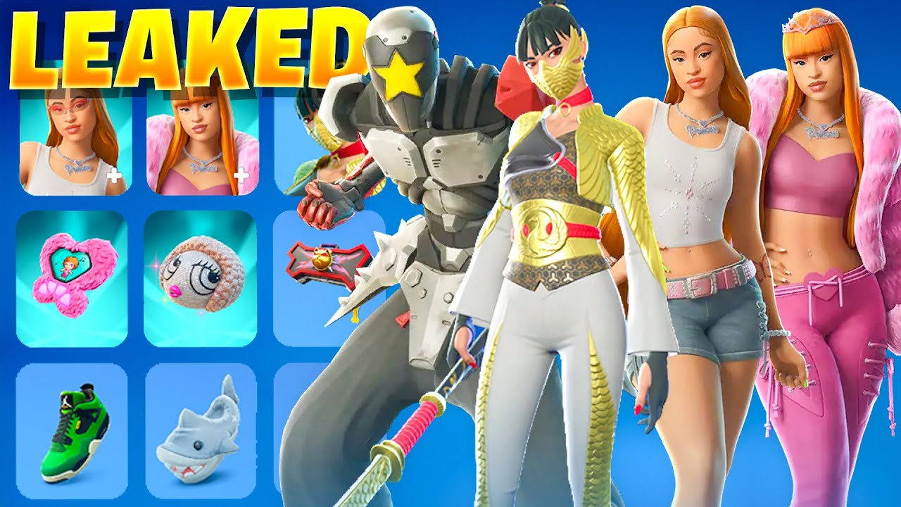ALL NEW Leaked Fortnite Skins & Cosmetics..!! (Chapter 6 Skin, Ice ...