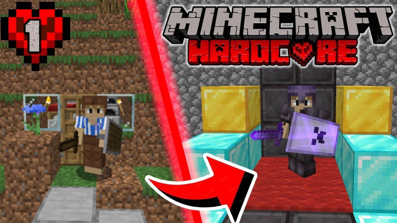 Minecraft Hardcore Episode 1 - A New Beginning - YouTube
