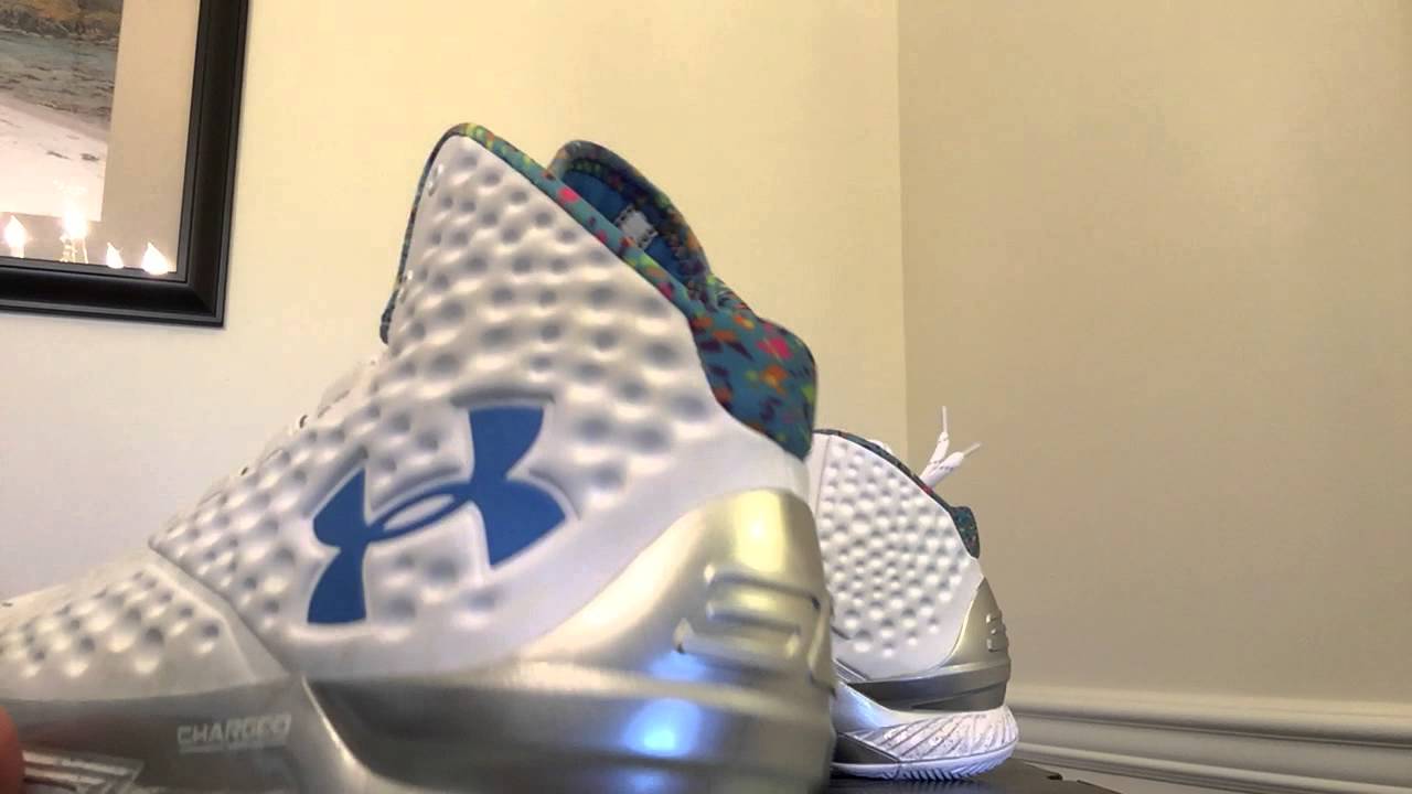 Under Armour Curry One Surprise/Splash Party Review & Unboxing - YouTube