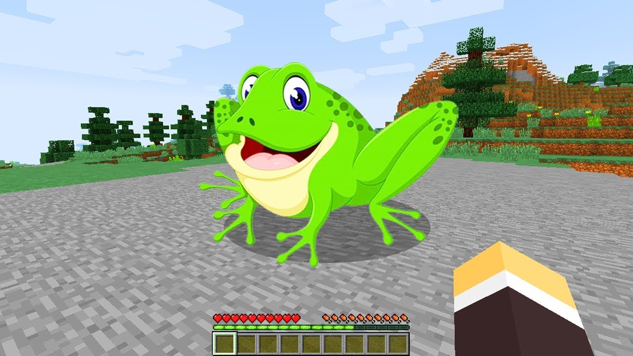 ENCONTREI O SAPO MAIS FOFO DO MINECRAFT !!! - YouTube