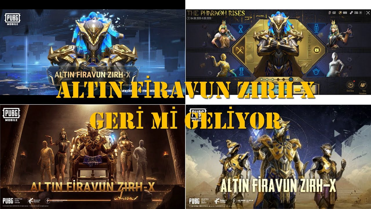 FİRAVUN GERİ Mİ GELİYOR | PUBG MOBİLE - YouTube