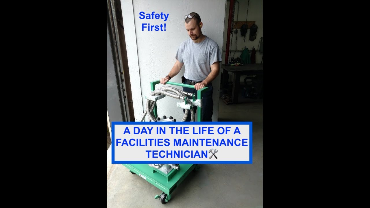 A Day in the Life of a Facilities Maintenance Technician - 2022 - YouTube