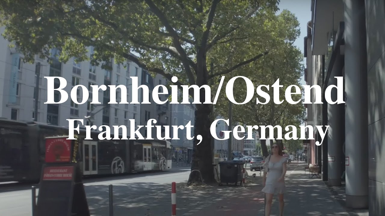 Walking tour in Bornheim/Ostend, Frankfurt, Germany - Aug 23, 2022 # ...