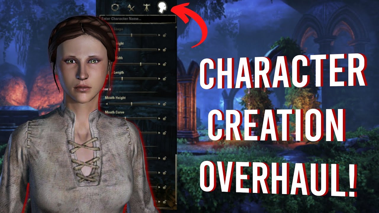 CHARACTER CREATION OVERHAUL! | Elder Scrolls Online - YouTube