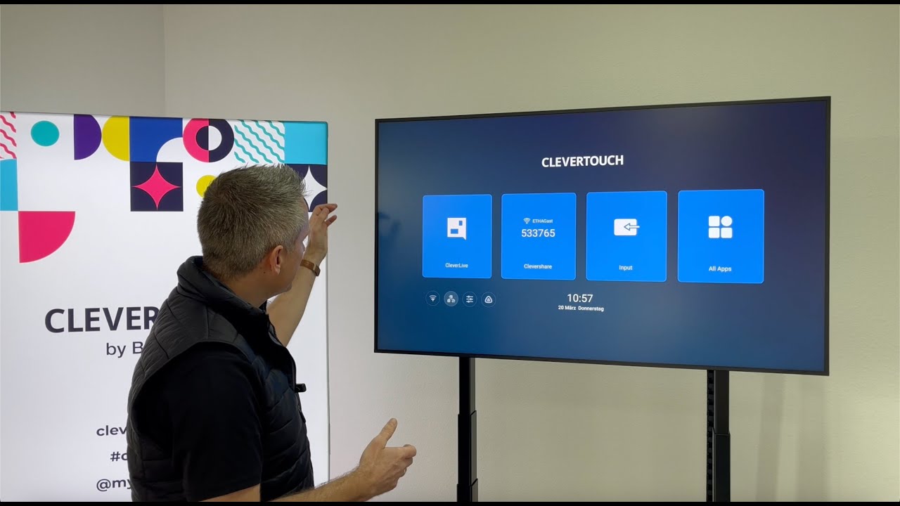CL Pro Serie - Clevertouch Deutschland - YouTube