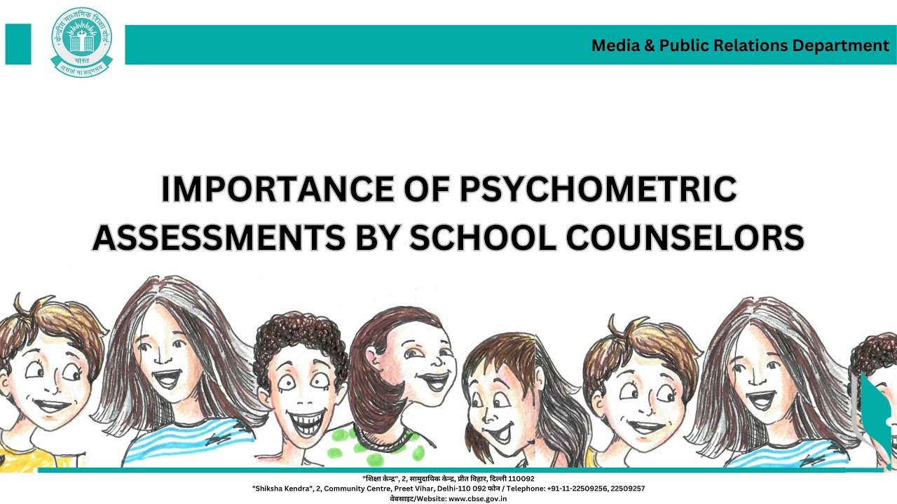 Importance of Psychometric Assessments by School Counselors - YouTube