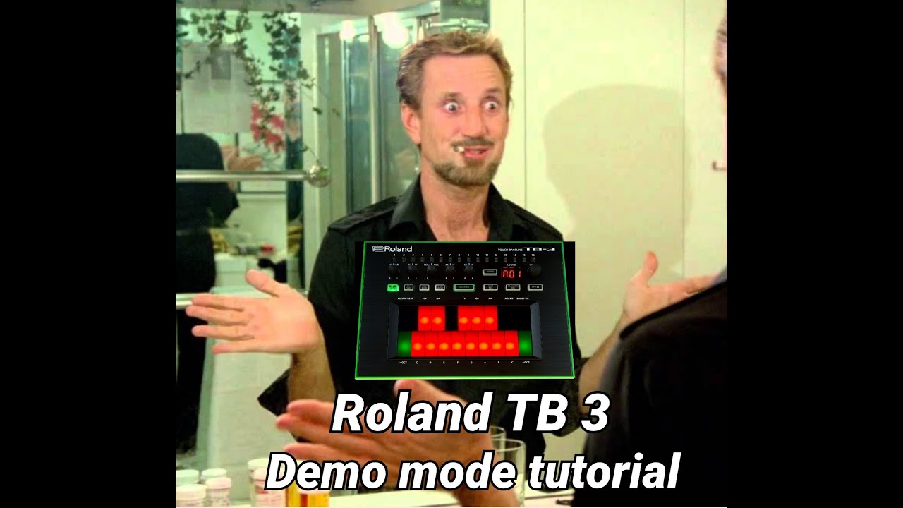 Roland TB-3 demo mode tutorial - YouTube