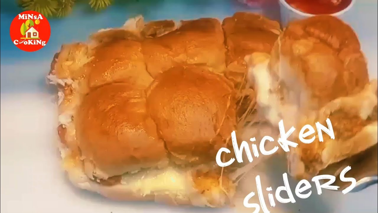 Cheesy Chicken Sliders...Ready In Just 10 Mins.... - YouTube