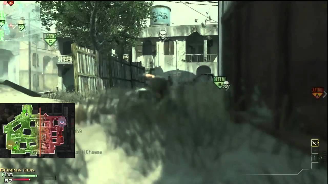 MW3 - Bakaara - Domination Spawn Trap - YouTube