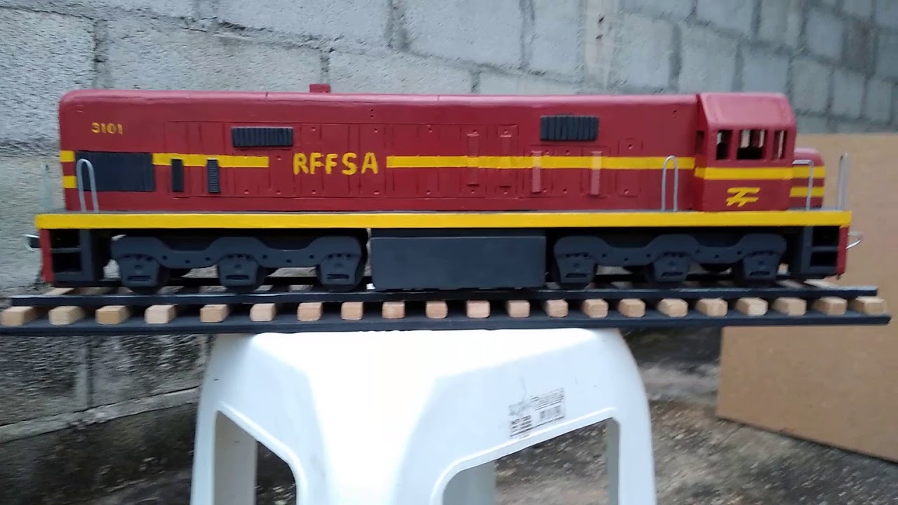 Locomotiva u20c RFFSA - YouTube