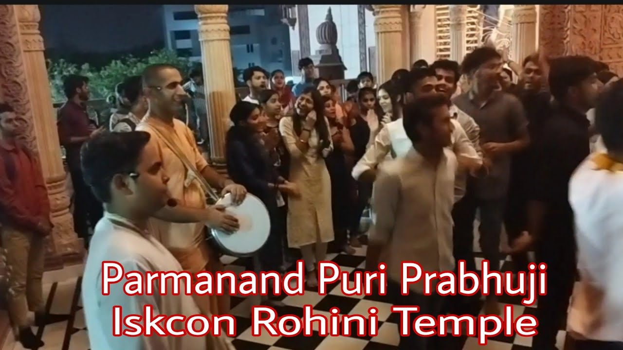 Waves Of Hari Naam Sankirtan #1 || Live from Iskcon Rohini || Parmanand Puri Prabhuji - YouTube