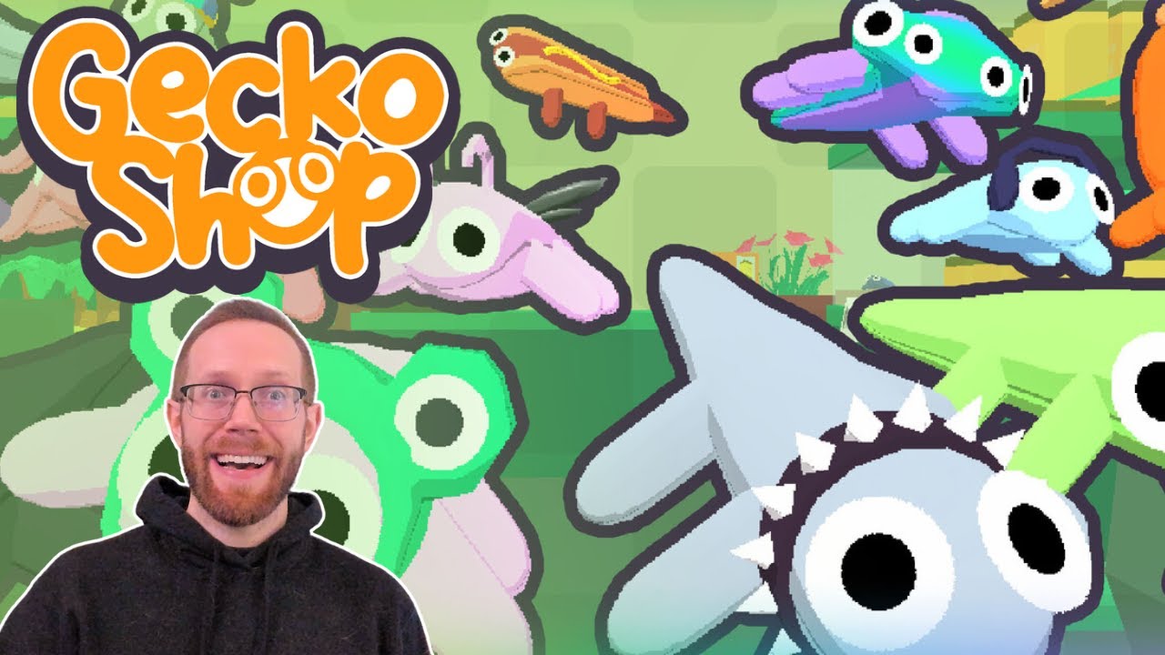 Great googly Gecko goodness! | Gecko Shop Simulator - YouTube