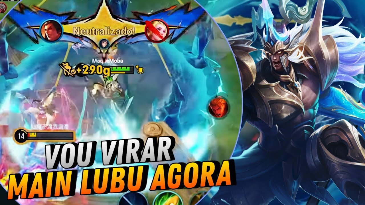A NOVA SKIN DO LUBU TA MONSTRUOSA - HONOR OF KINGS - YouTube