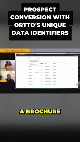 Prospect conversion with Ortto's unique data identifiers # ...