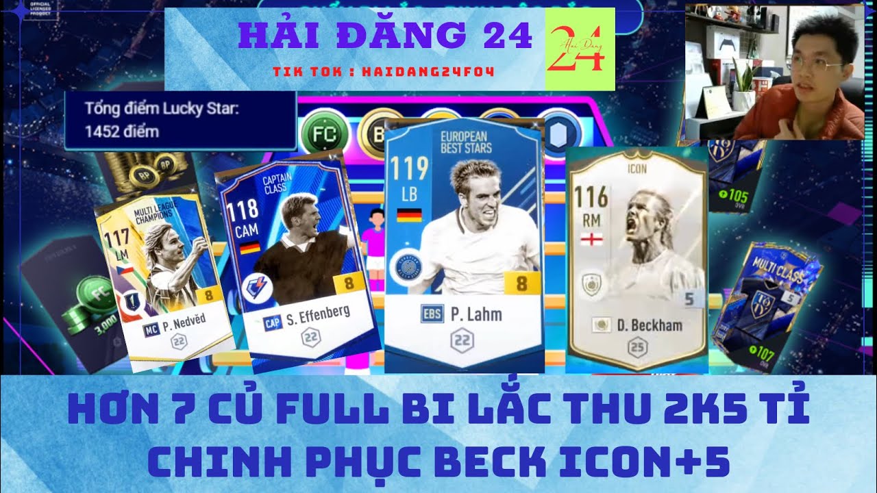 [FO4] FULL SK BI LẮC FO4 THU 2K5 TỶ VÀ CHINH PHỤC BECK ICON+5 | HẢI ...