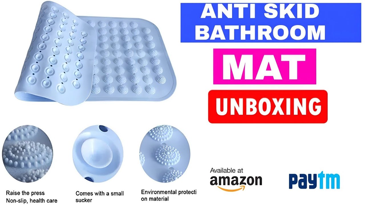 Anti Skid Bathroom Mat Unboxing By @Nareshkumarofficial / Best Antiskid ...