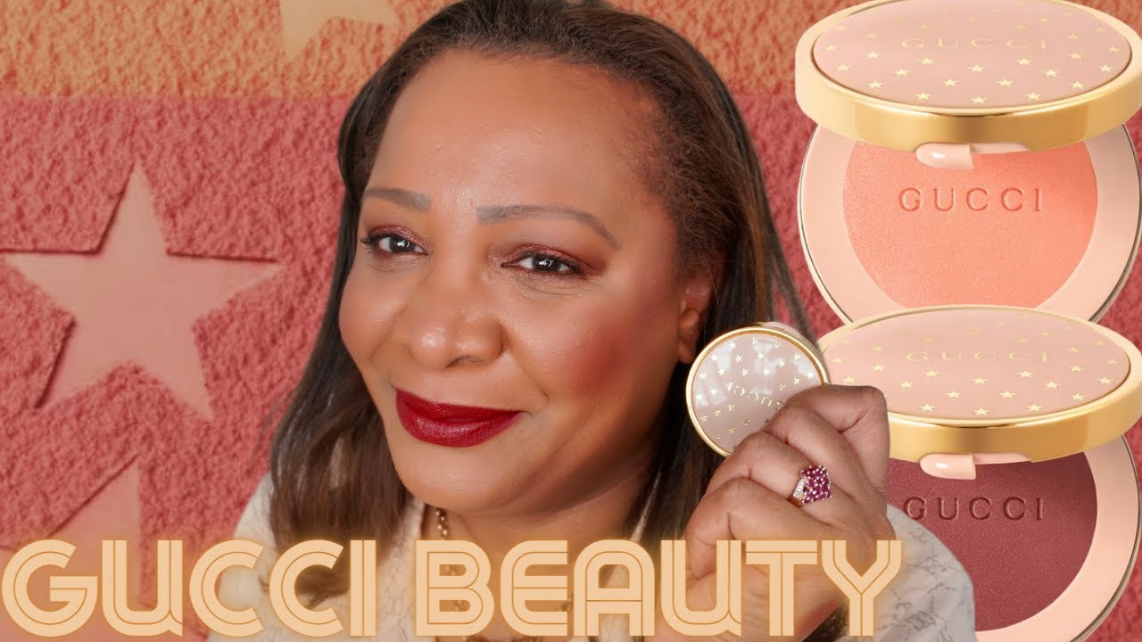 GUCCI BLUSH DE BEAUTE CHEEK & EYE POWDER LUMINOUS MATTE BLUSH. Demo ...