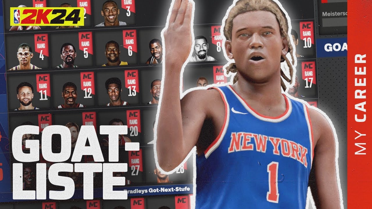 Wir jagen den GOAT! Die VERRÜCKTE Liste [03] | Lets Play NBA 2K24 ...