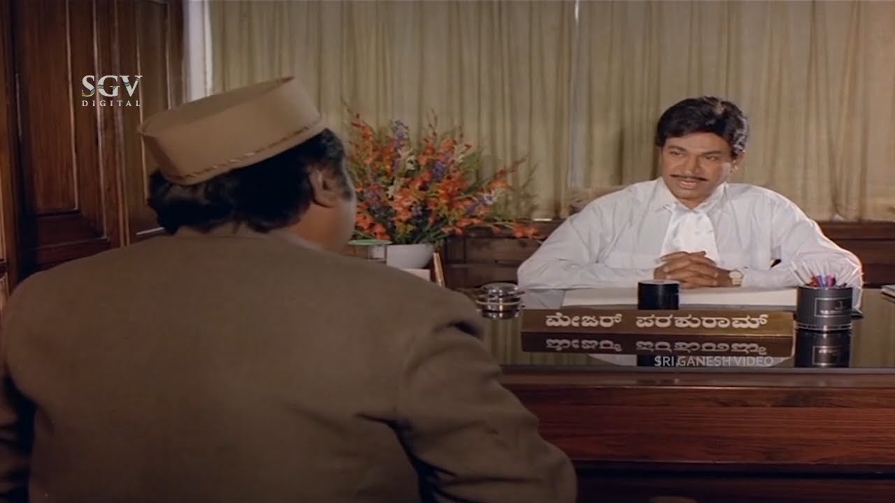 Dheerendra Gopal Asking Help To Dr. Rajkumar | Parashuram Kannada Movie ...