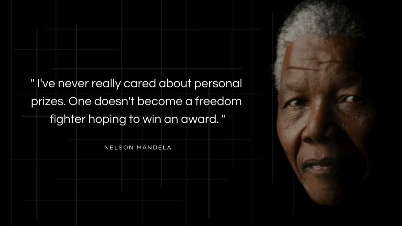 Nelson Mandela's Motivational Words Enlighten the Spirit, Words of ...