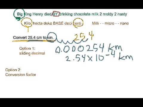 Metric to metric using King Henry. Cm to km. - YouTube
