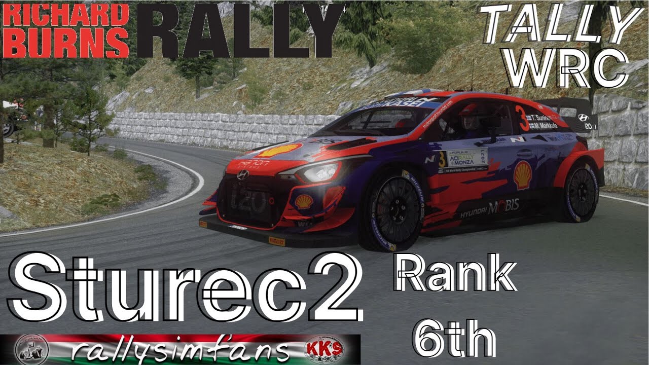 Richard Burns Rally / Sturec 2/ Rank 6th WRC i20 - YouTube