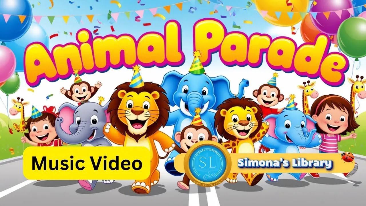 Animal Parade: Sing, Dance, and Learn About Playful Animals | Simona's ...