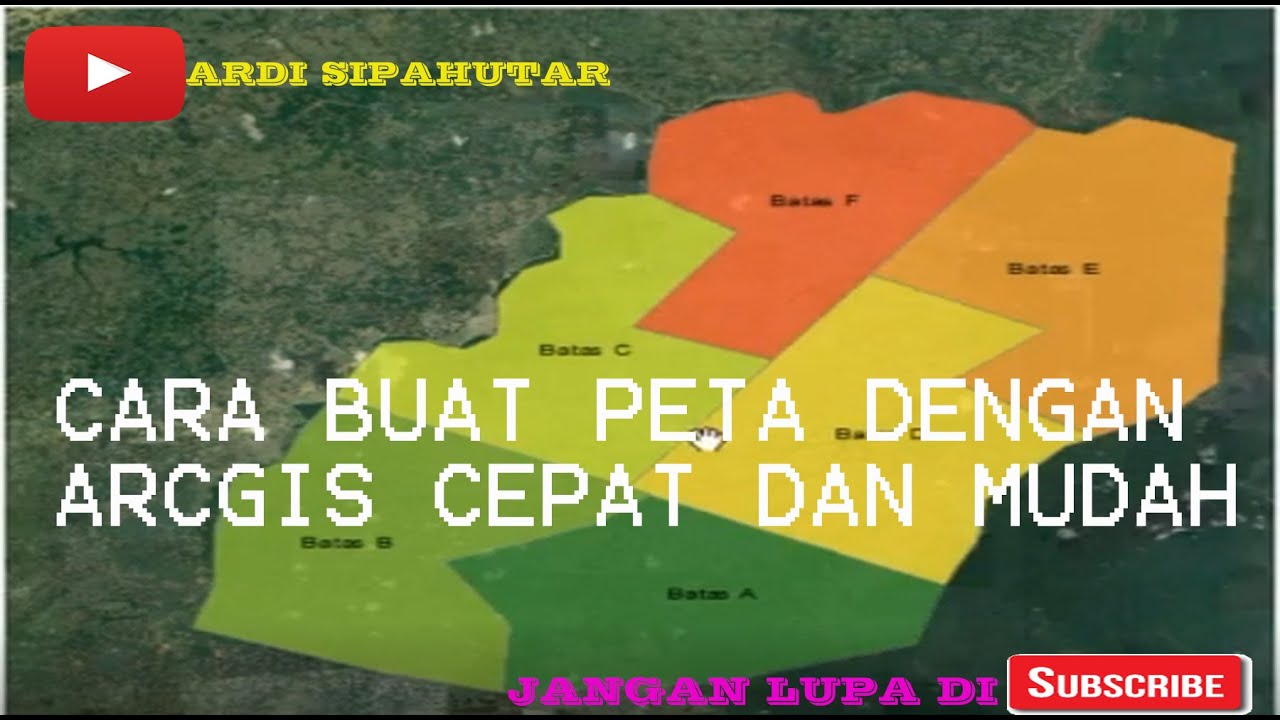 Cara/Tutorial Membuat Peta Batas Administrasi Dengan Mudah dan Cepat ...