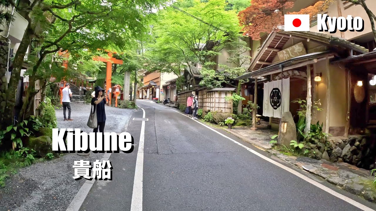 Oasis of Kyoto, Kibune, Japan | 4K Walking - YouTube
