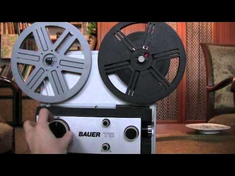 How to Use a Super-8 Projector Tutorial - YouTube