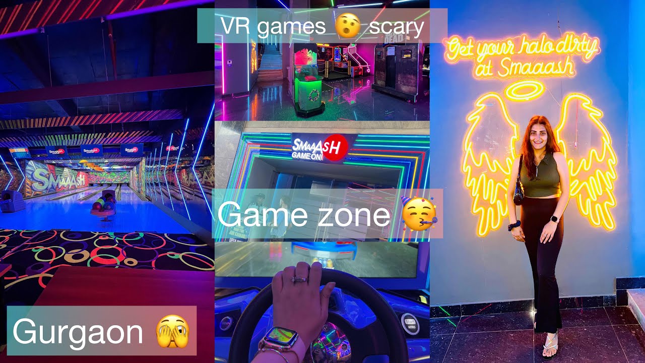SMAAAASHHH || Gurgaon || game zone || near ambience || newly open || so ...