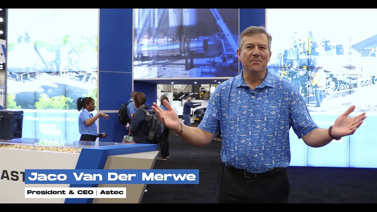Astec CEO Booth Walkthrough | World of Asphalt/AGG1 2025 - YouTube