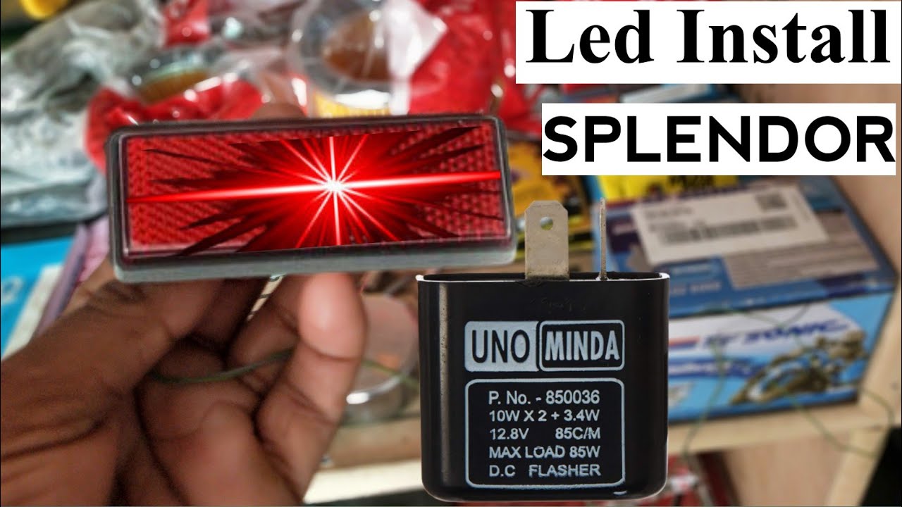 Modified backlight splendor || how To Install Reflector led ...